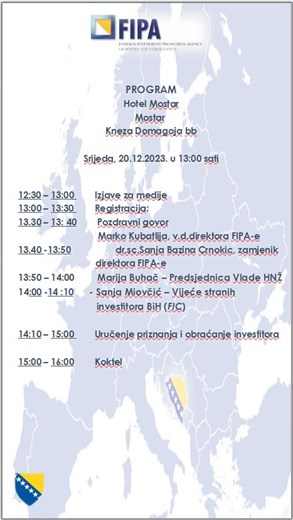 Izbor najznačajnijih stranih investitora u BiH