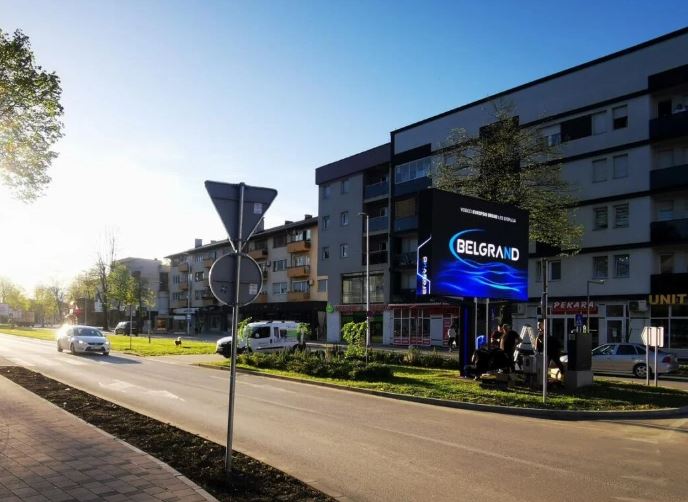 Postavljen prvi četverostrani LED displej u BiH i regionu